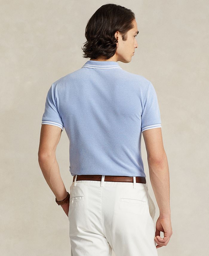 Polo Ralph Lauren Men's Custom Slim Fit Stretch Mesh Polo Shirt - Macy's
