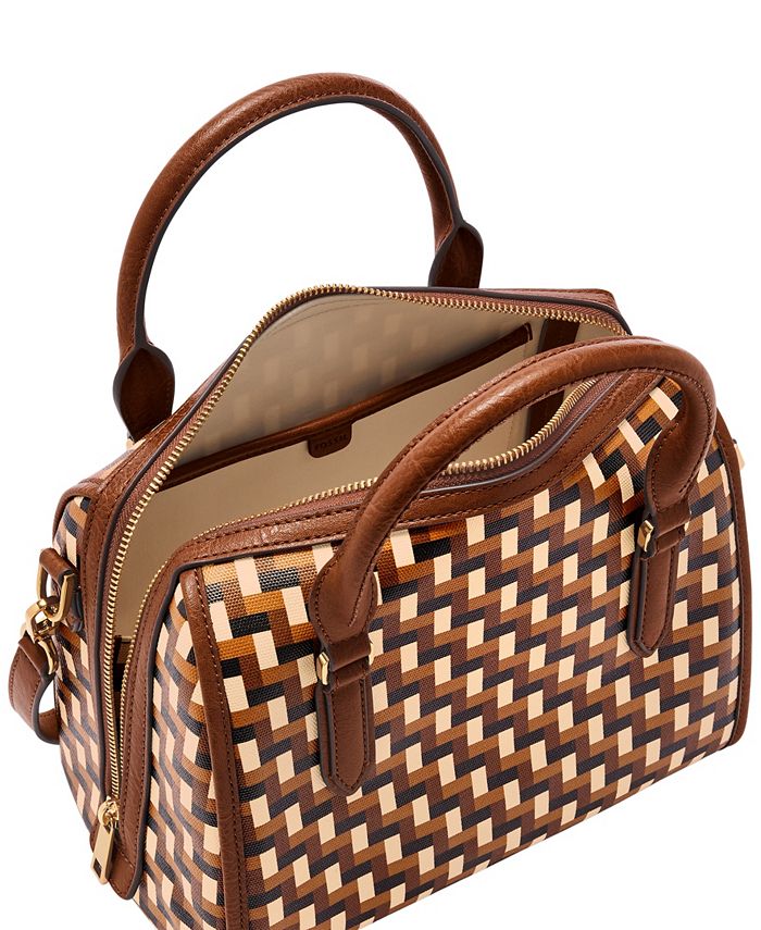 Fossil Williamson Satchel Bag - Macy's