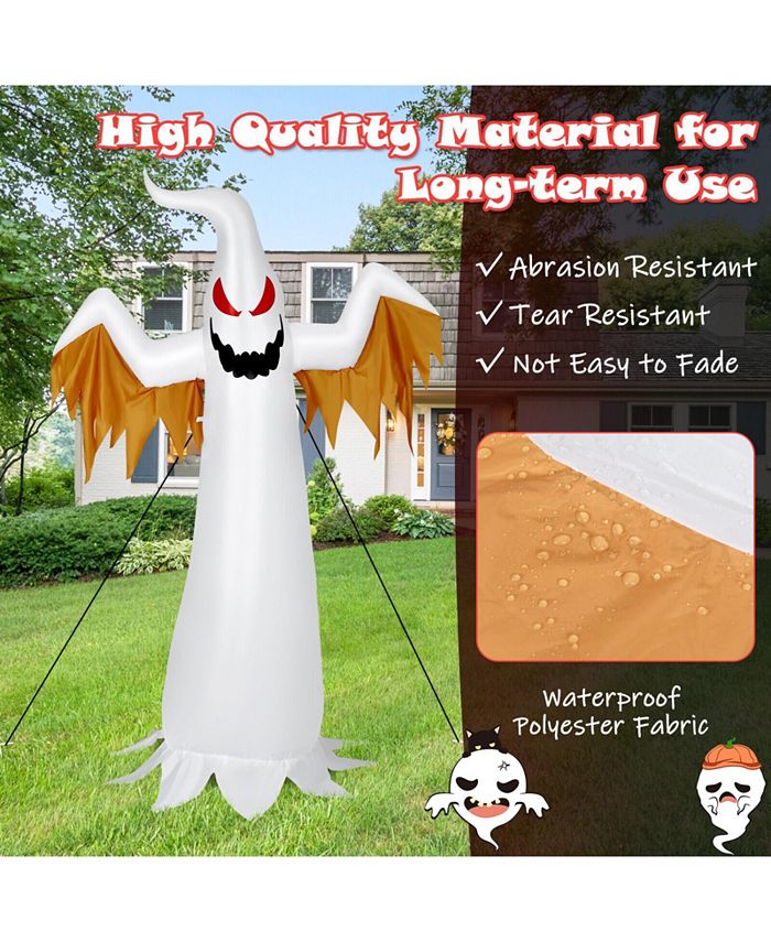 Slickblue 6 Feet Halloween Inflatable Ghost Quick Blow up Halloween ...