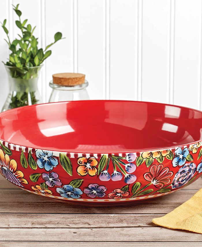 Dolly Parton 11.62" Astoria Large Serve Bowl - Macy's