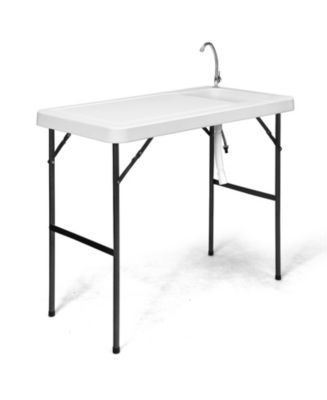 Folding Portable Fish Cleaning Cutting Table - Macy's
