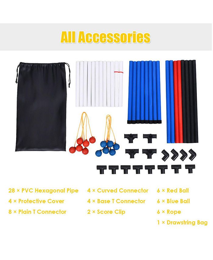 SUGIFT Ladder Ball Toss Game Bolas Score Tracker Carrying Bag - Macy's