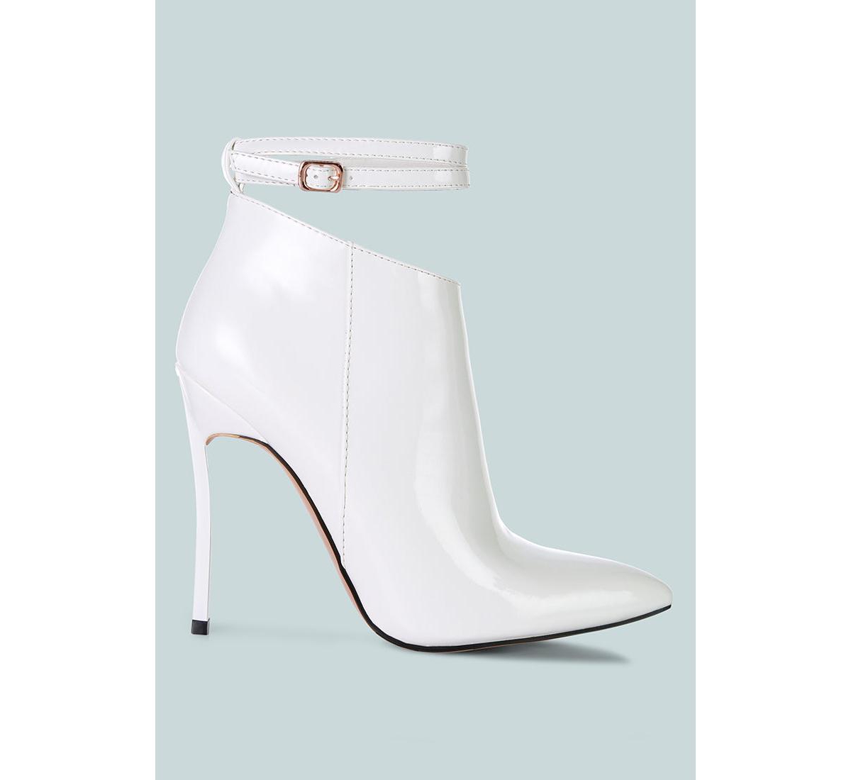 Click here for Love Potion Pointed Toe High Heeled Boots - White prices
