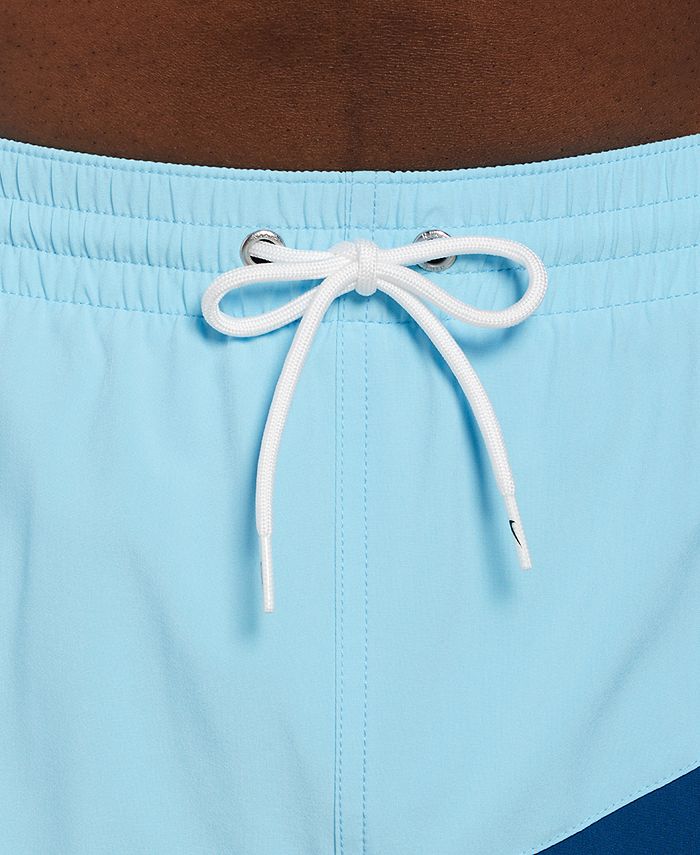 Nike Men's Big & Tall Color Surge Colorblocked 9" Swim Trunks - Macy's