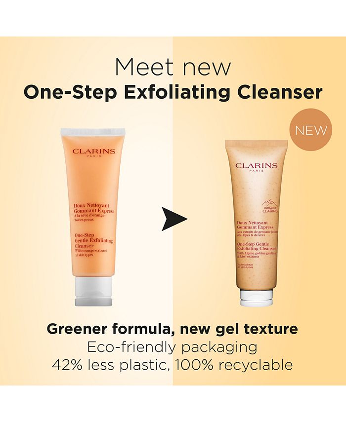 Clarins One-Step Gentle Exfoliating Cleanser, 3.9 Oz. - Macy's