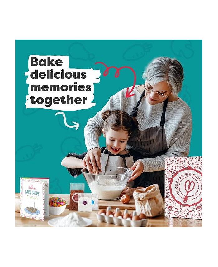 Baketivity Cake Pop Sticks Baking Kit | Cake Pop Kit For Kids | DIY ...