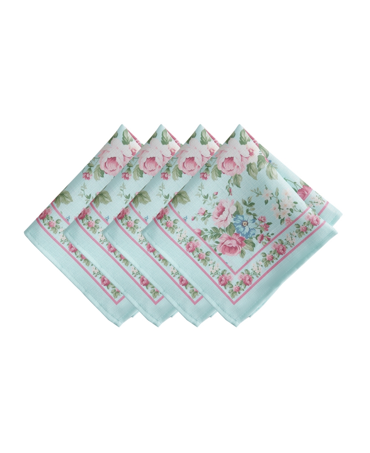 Click here for Vintage-Like Floral Garden Napkins  Set of 4 - Mul... prices