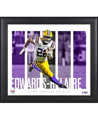 Clyde Edwards-Helaire LSU Tigers Framed 15" x 17" Player Panel Collage ...