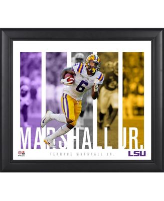 Terrace Marshall Jr. LSU Tigers Framed 15" x 17" Player Panel Collage ...