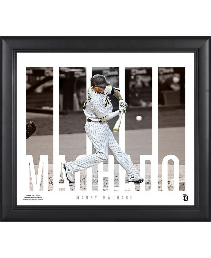 Fanatics Authentic Manny Machado San Diego Padres Framed 15" x 17 ...