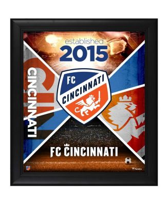 FC Cincinnati Framed 15" x 17" Team Impact Collage - Macy's