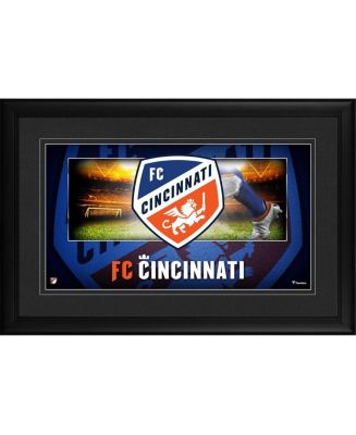 FC Cincinnati Framed 10" x 18" Team Logo Panoramic Photograph - Macy's