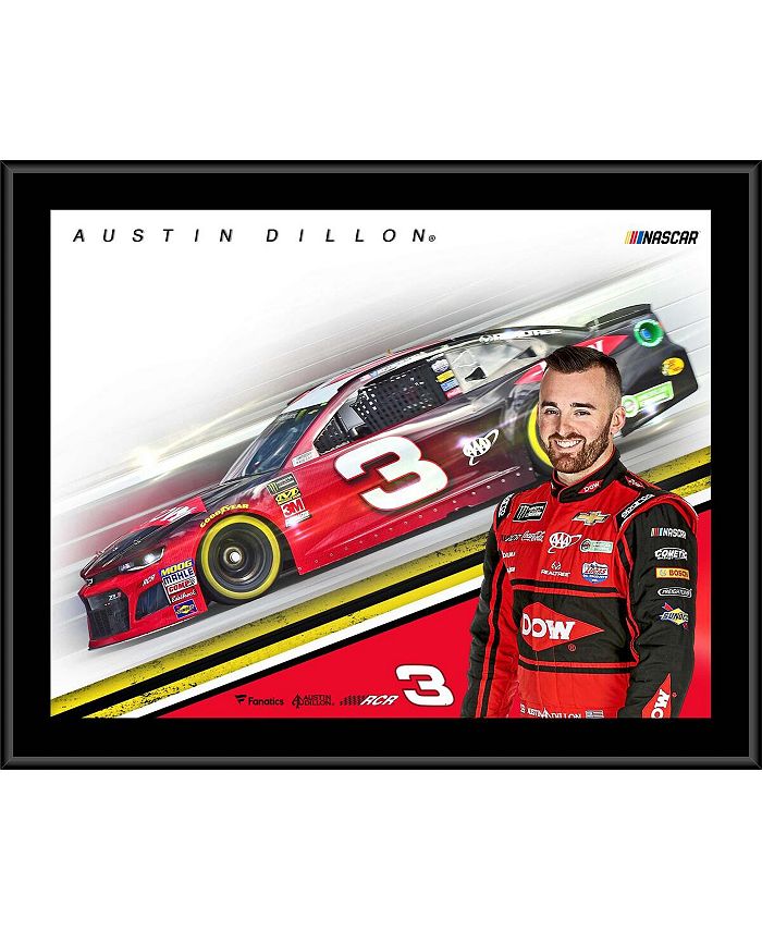 Fanatics Authentic Austin Dillon 12" x 15" 2018 DOW Sublimated Plaque ...