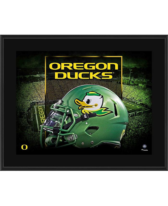 Fanatics Authentic Oregon Ducks 10.5" x 13" Green Combat Duck Alternate ...