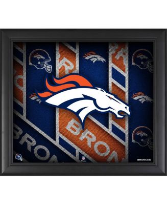 Fanatics Authentic Denver Broncos Framed 15" x 17" Team Threads Collage ...
