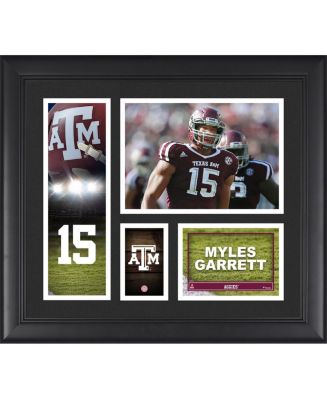 Myles Garrett Texas A&M Aggies Framed 15" x 17" Player Collage - Macy's