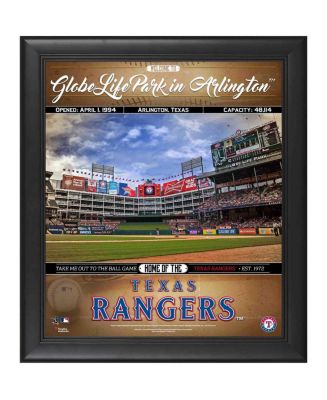 Texas Rangers Framed 15" x 17" Welcome to the Ballpark Collage - Macy's