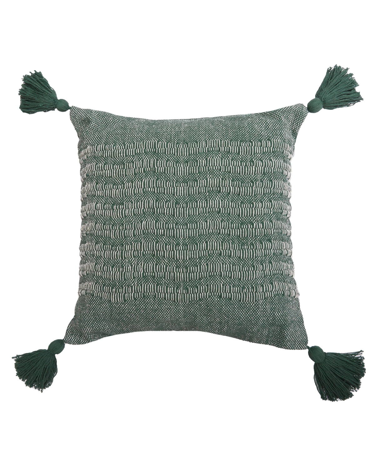 Click here for Hodges Jungle Woven Throw Pillow - Green prices