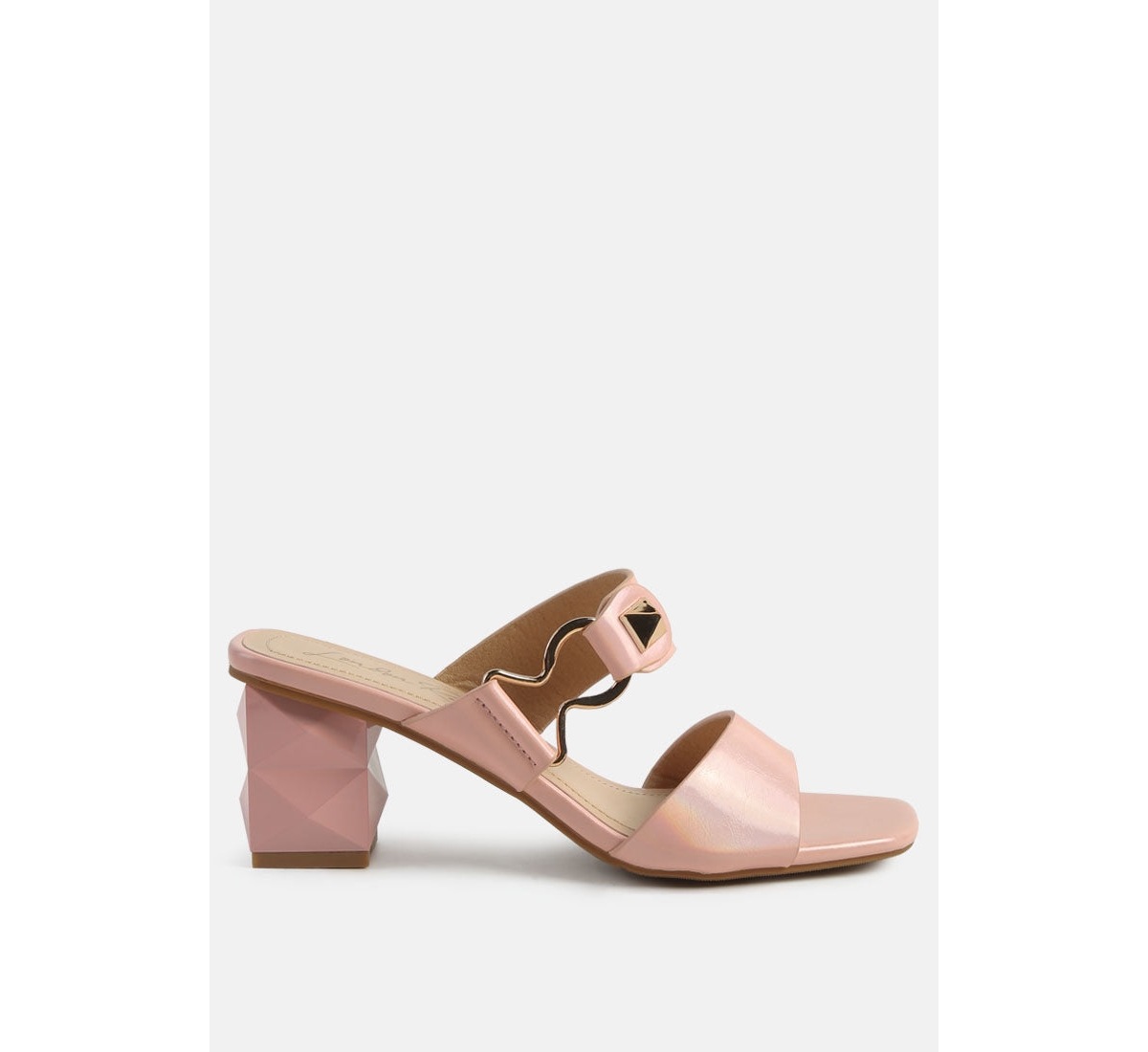 Click here for Hookup Fantasy Block Heel Sandals - Pink prices