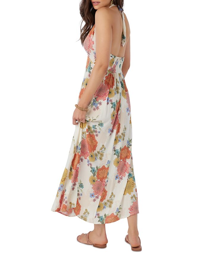 O'Neill Juniors' Jemma Floral Maxi Dress - Macy's