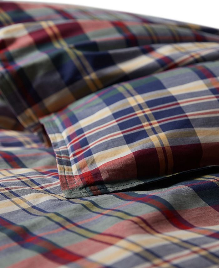 Lauren Ralph Lauren Wilson Plaid Comforter Set, Twin - Macy's