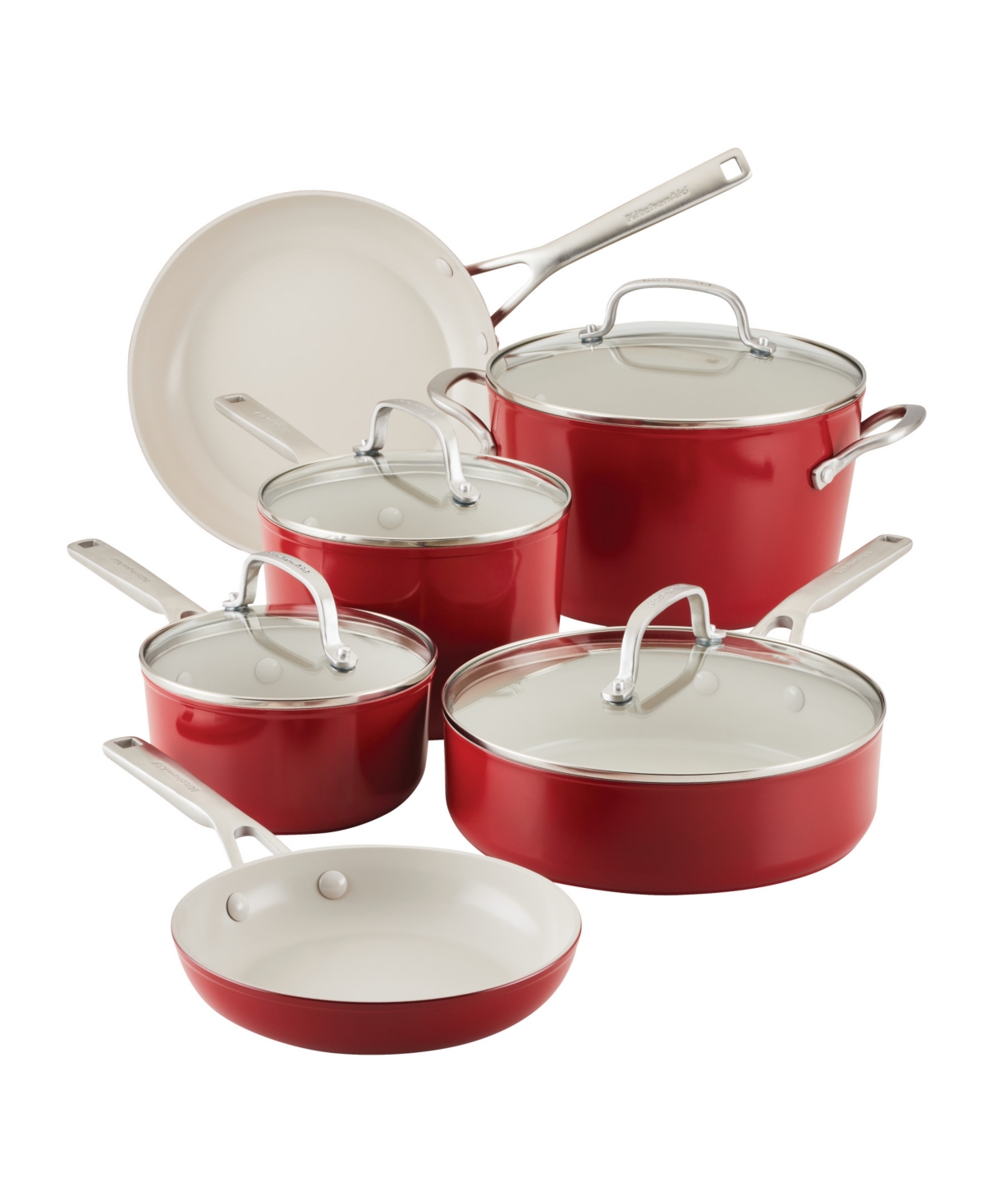 Click here for KitchenAid Hard Anodized Ceramic Nonstick 10 Piece... prices