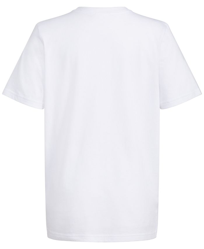 adidas Big Boys Short Sleeve Two-Color Logo T-Shirt - Macy's