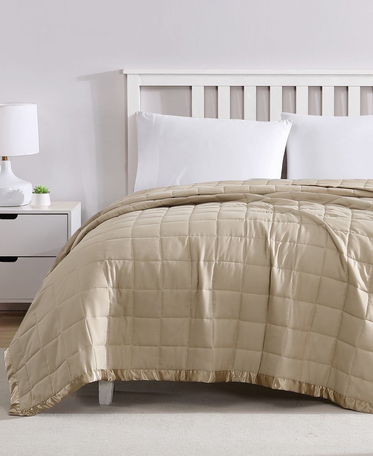 Click here for Beatrice Home Down Alternative Solid Blanket  Full... prices