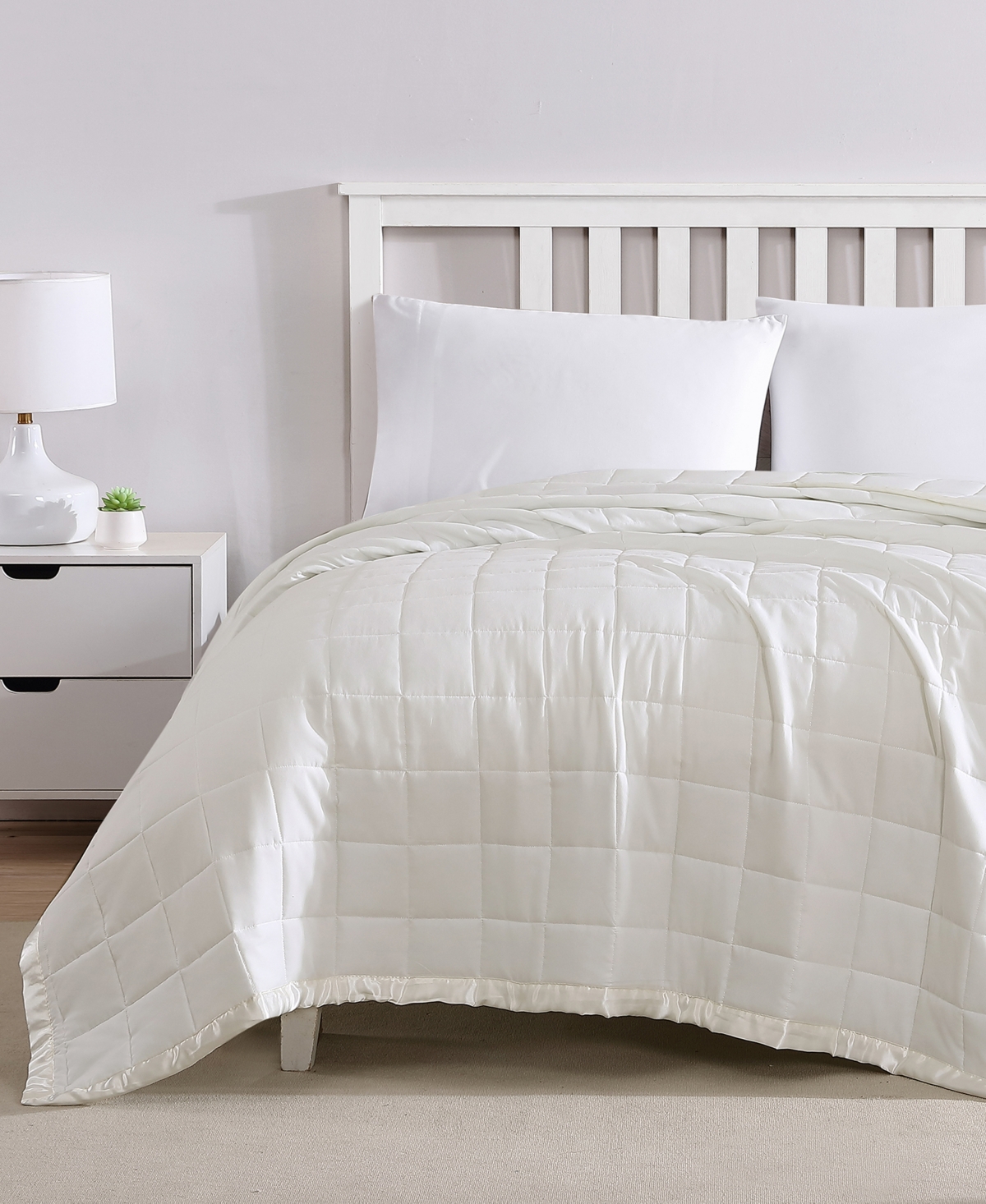 Click here for Beatrice Home Down Alternative Solid Blanket  Full... prices