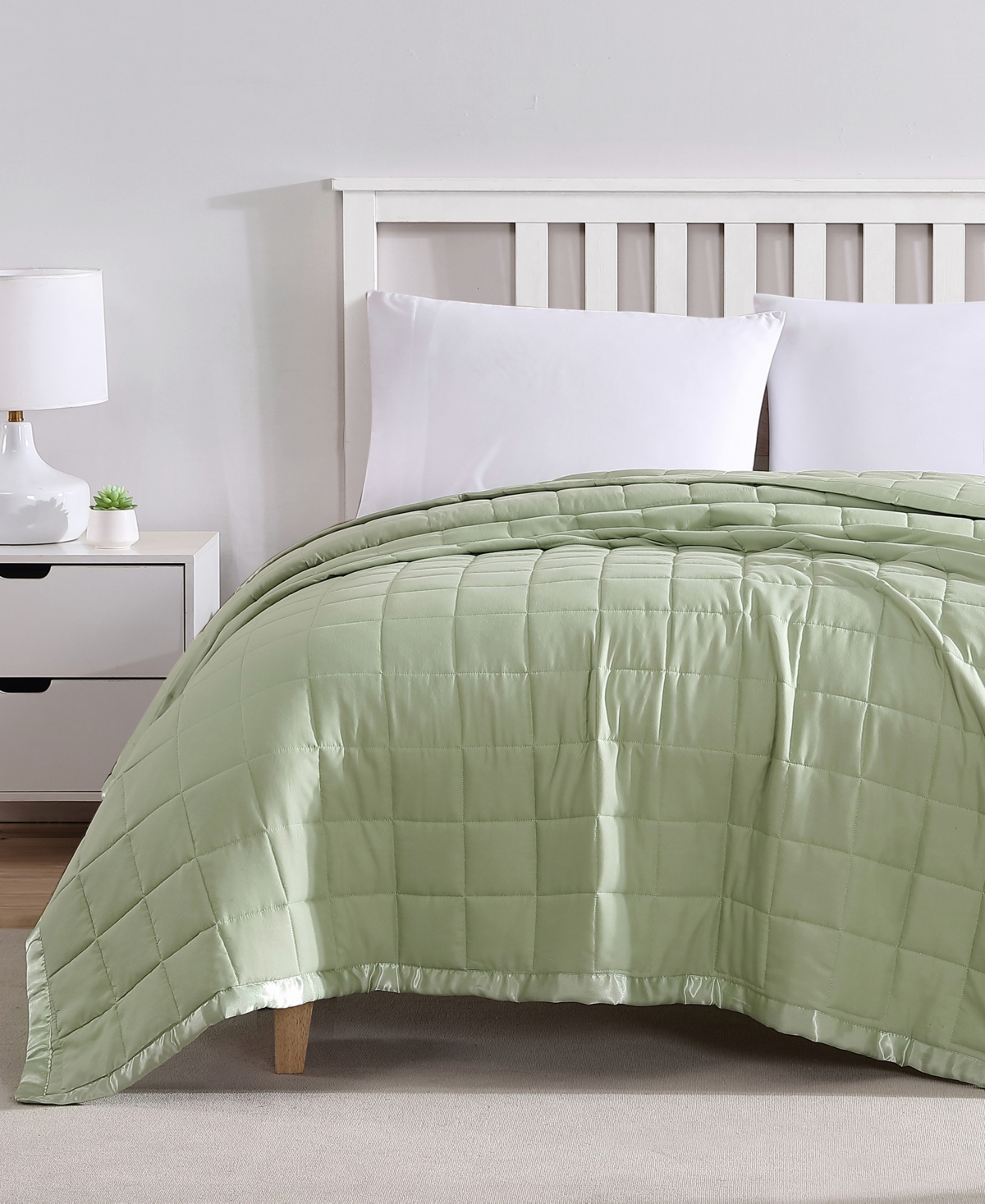 Click here for Beatrice Home Down Alternative Solid Blanket  Full... prices