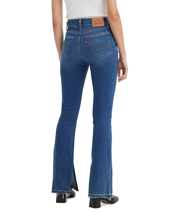 Levi's Women's 725 High-Rise Side Slit Bootcut Jeans - Macy's