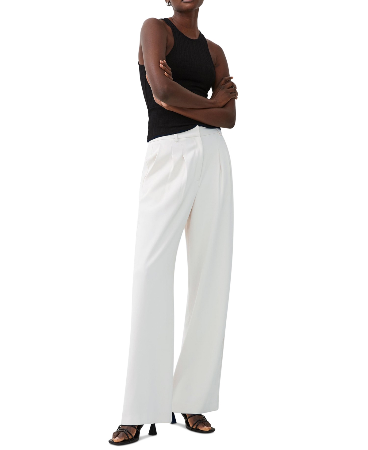 Click here for French Connection Womens Harrie Wide-Leg Suiting P... prices