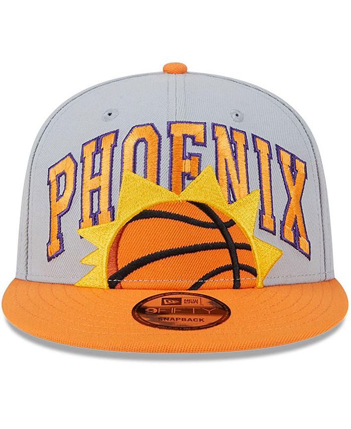 New Era Men's Gray, Orange Phoenix Suns Tip-Off Two-Tone 9FIFTY ...