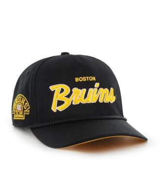 Men's '47 Brand Black Boston Bruins 100th Anniversary Collection ...