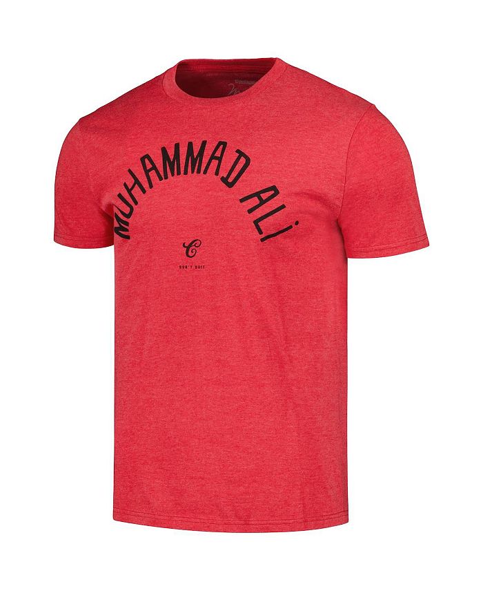 Contenders Clothing Men's Heather Red Muhammad Ali Robe 1965 T-shirt ...