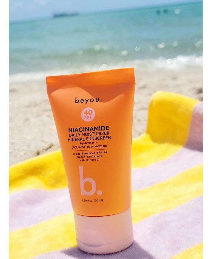 beyou Daily Moisturizer Mineral Face SPF 40 Sunscreen, 1.69 fl oz - Macy's