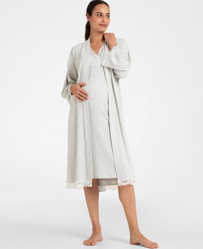 Seraphine Women's Maternity and Nursing Dressing Gown - Macy's