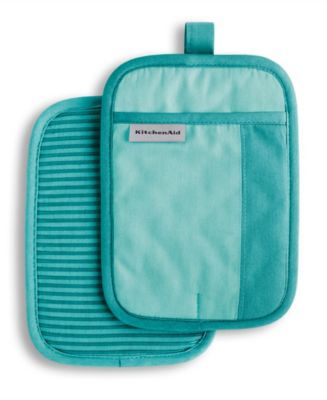 KitchenAid Beacon Two-Tone Pot Holder 2-Pack Set, 7" x 10" - Macy's
