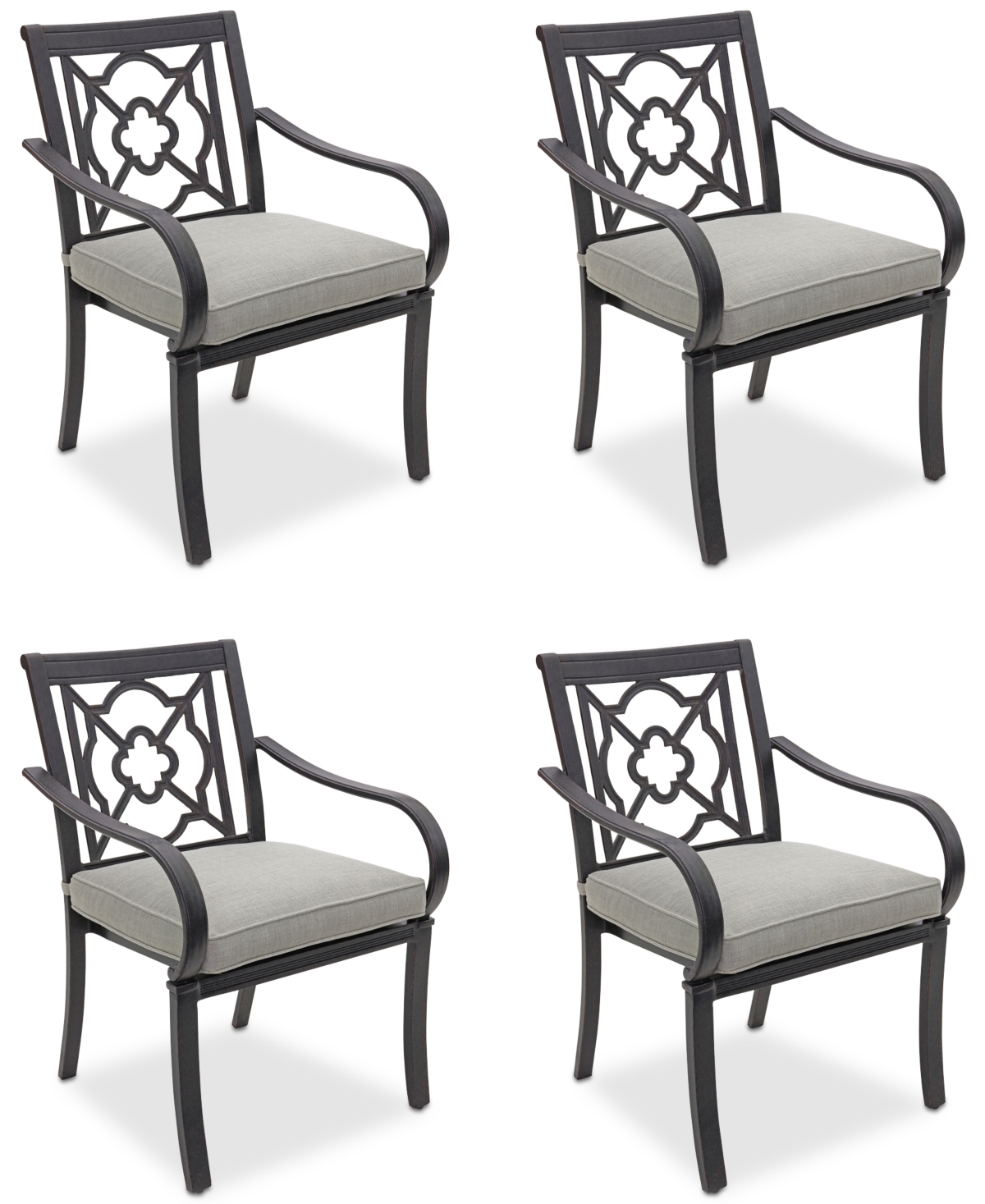 Click here for St Croix Outdoor 4-pc Dining Chair Bundle Set  Cre... prices