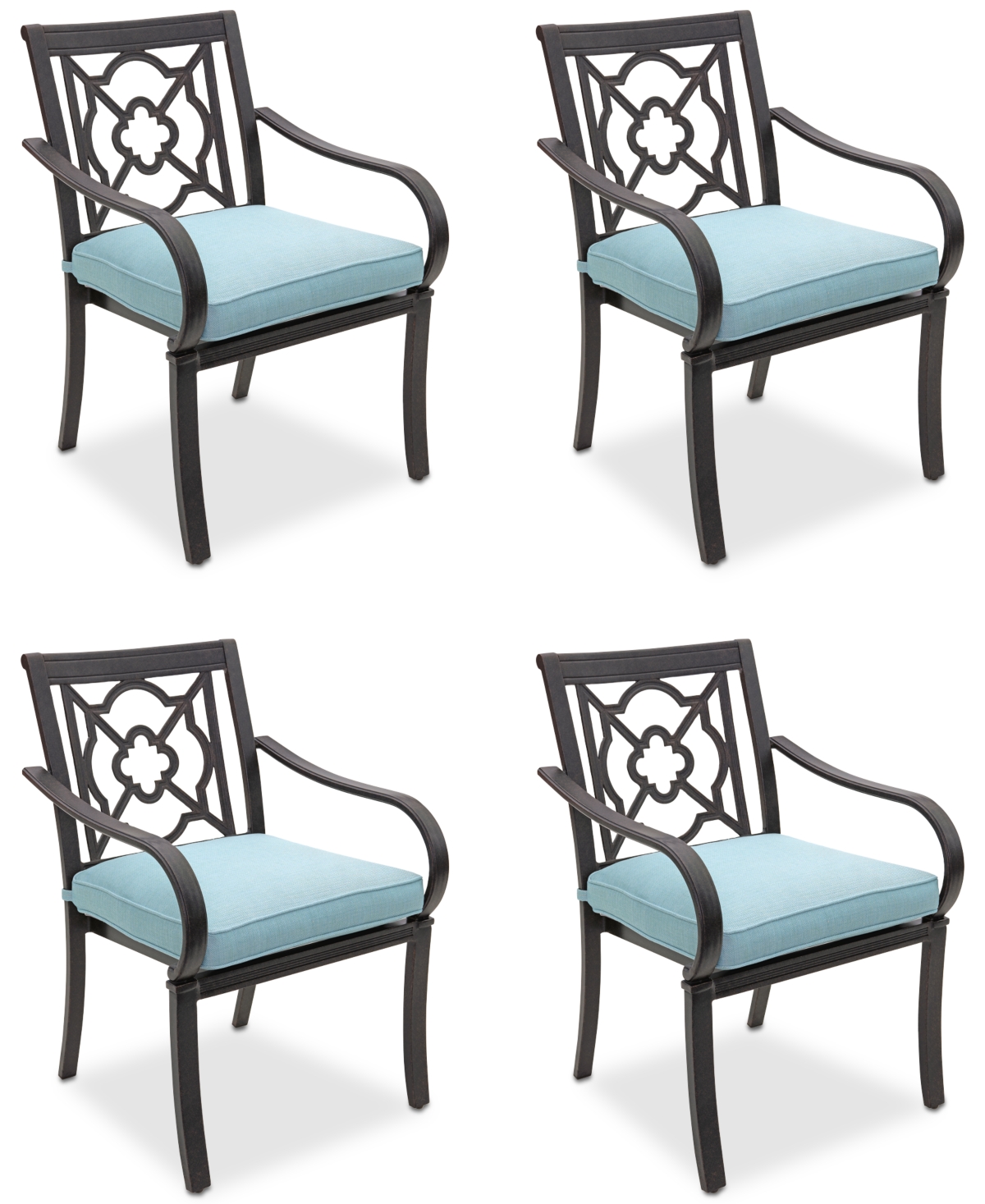 Click here for St Croix Outdoor 4-pc Dining Chair Bundle Set  Cre... prices