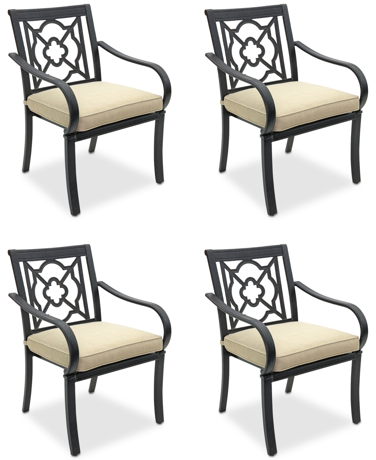 Click here for St Croix Outdoor 4-pc Dining Chair Bundle Set  Cre... prices