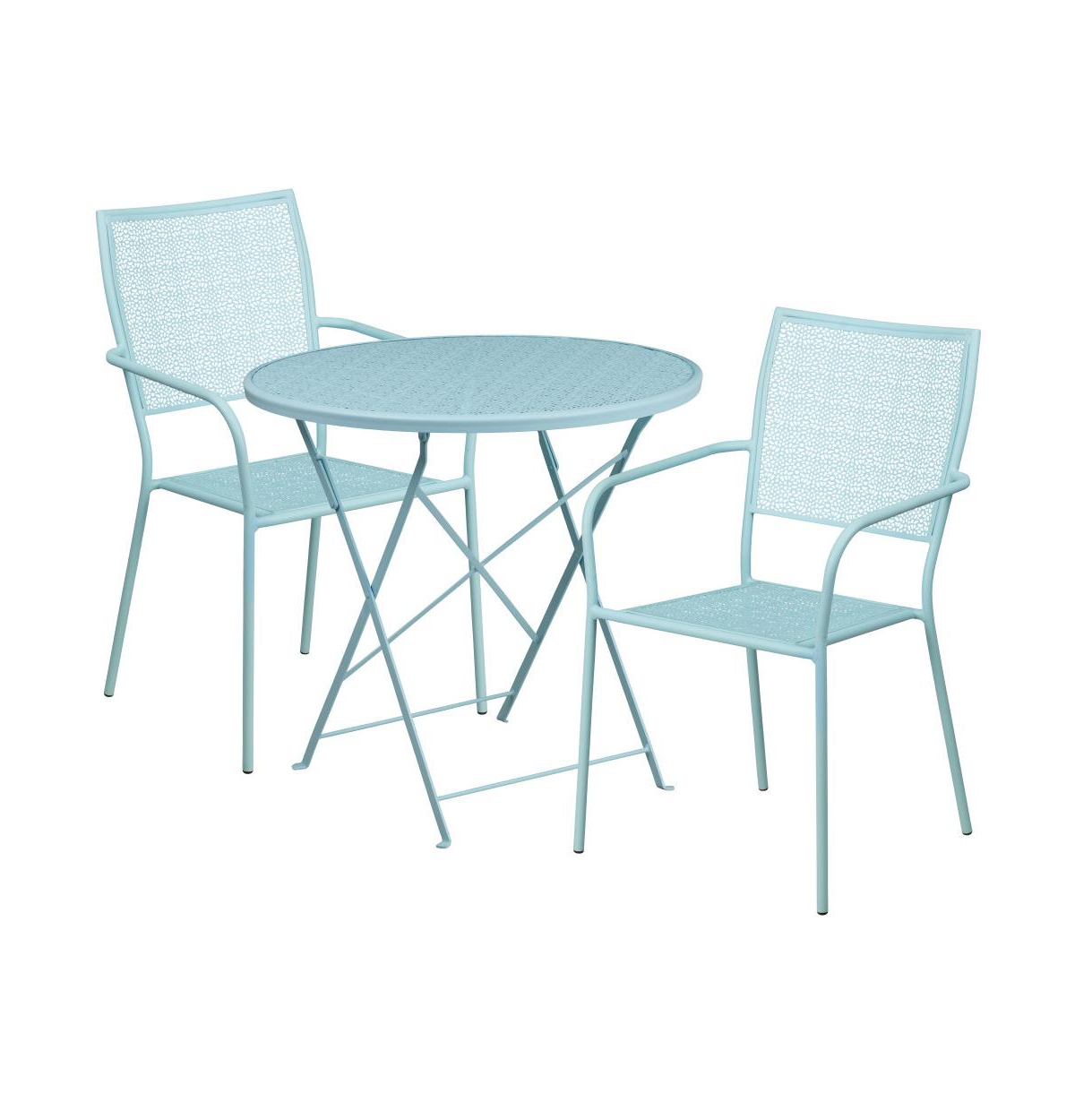 Click here for Commercial Grade 30 Round Metal Folding Patio Tabl... prices
