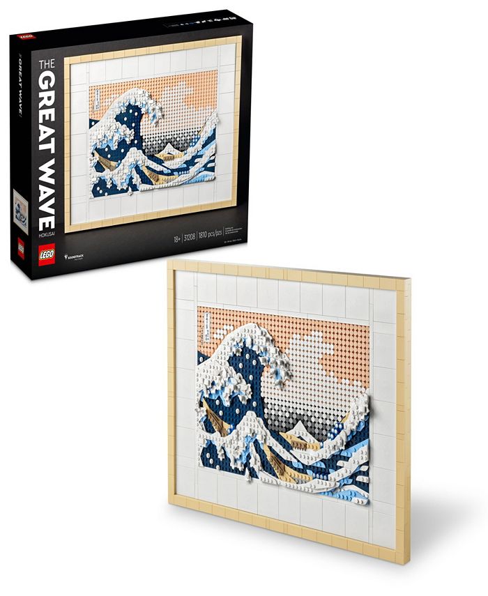 LEGO® ART Hokusai – The Great Wave 31208 Adult Dimensional Wall Art ...