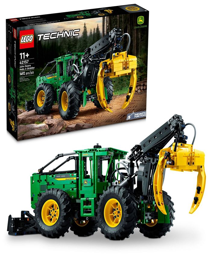 LEGO® Technic 42157 John Deere 948L-II Skidder Toy Building Set - Macy's