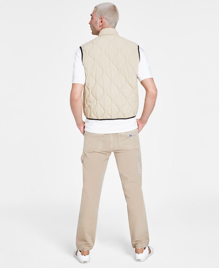 Hugo Boss Men's Quilted Puffer Vest, Logo Graphic T-Shirt & Tapered ...