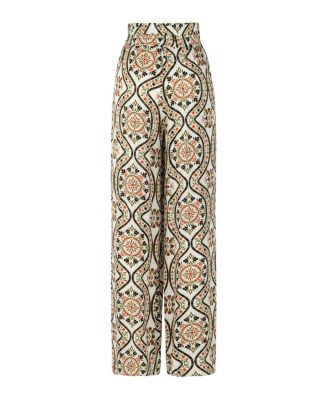 Women's Printed Wide Leg Pants - Macy's