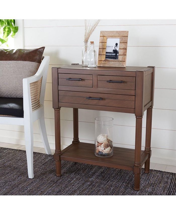Safavieh Apis Raffia Console Table - Macy's