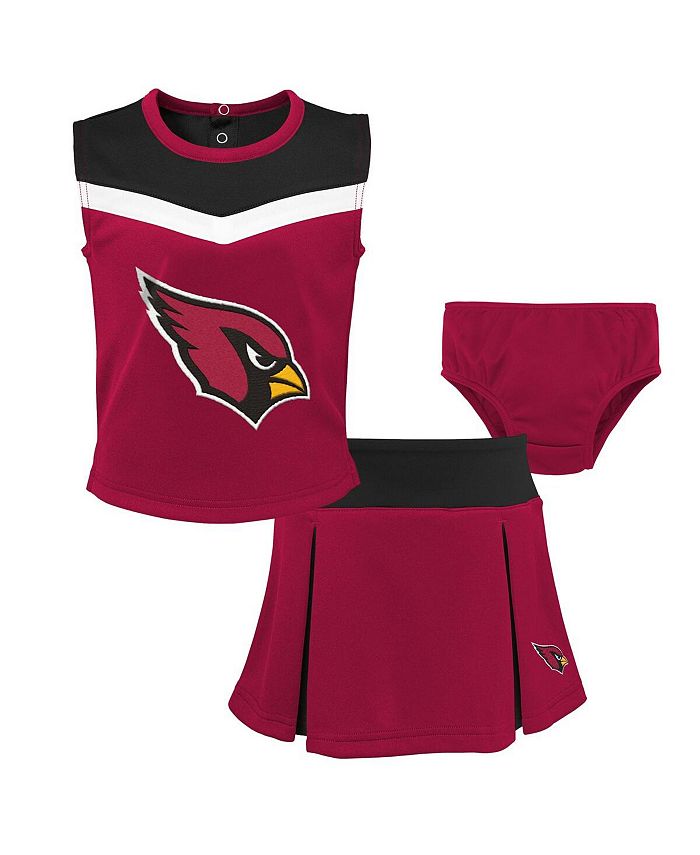 Outerstuff Girls Toddler Cardinal Arizona Cardinals Spirit Cheer Two ...