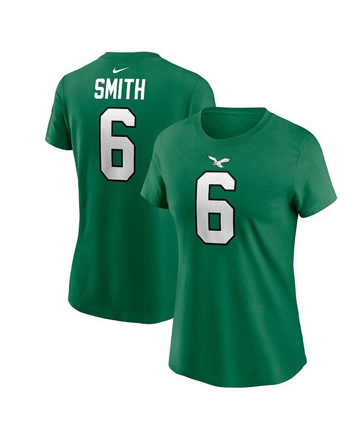 Nike Women's DeVonta Smith Kelly Green Philadelphia Eagles Player Name ...