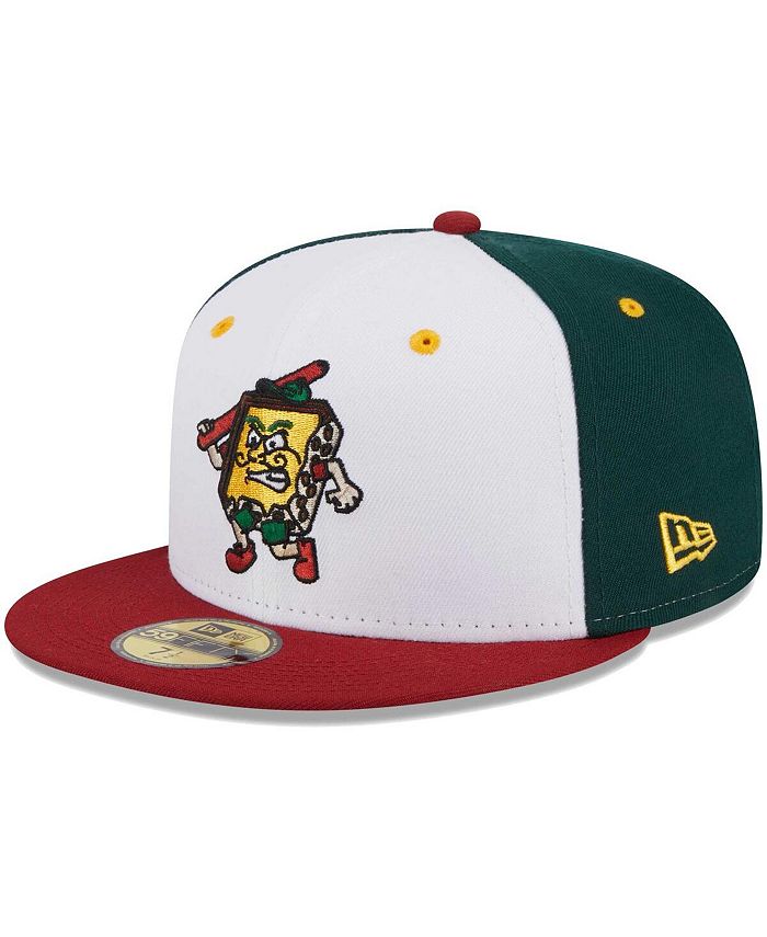 New Era Men's White Altoona Curve Theme Nights Altoona Pizzas 59FIFTY ...